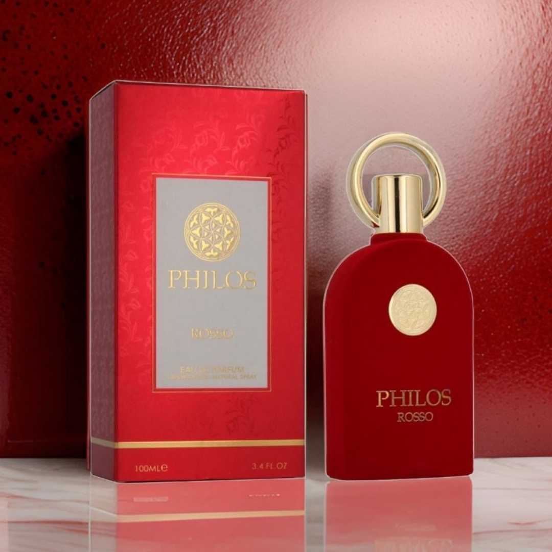 Buy Philos Rosso Women's EDP Perfume By Maison Alhambra – MYSAMU